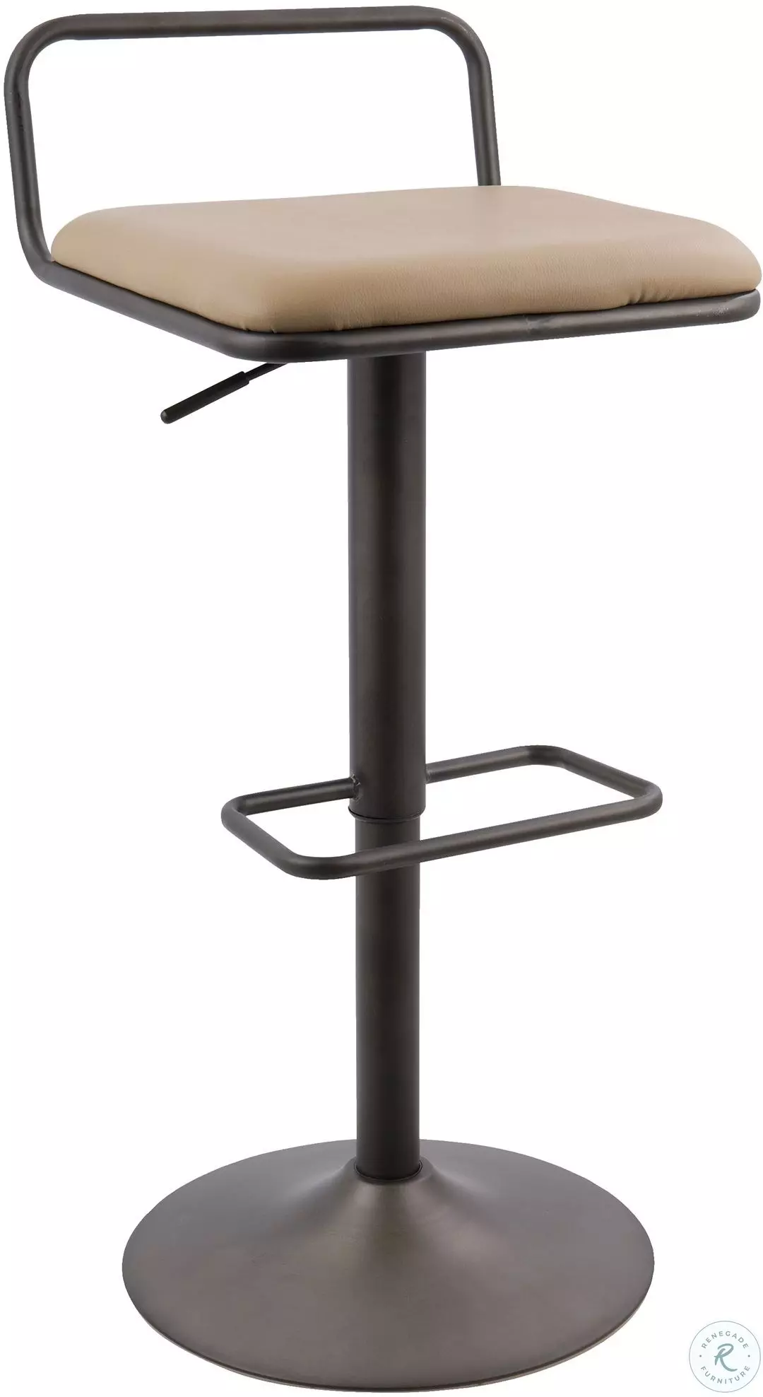 Beta Antique And Camel Barstool Set of 2 from Lumisource | Coleman ...