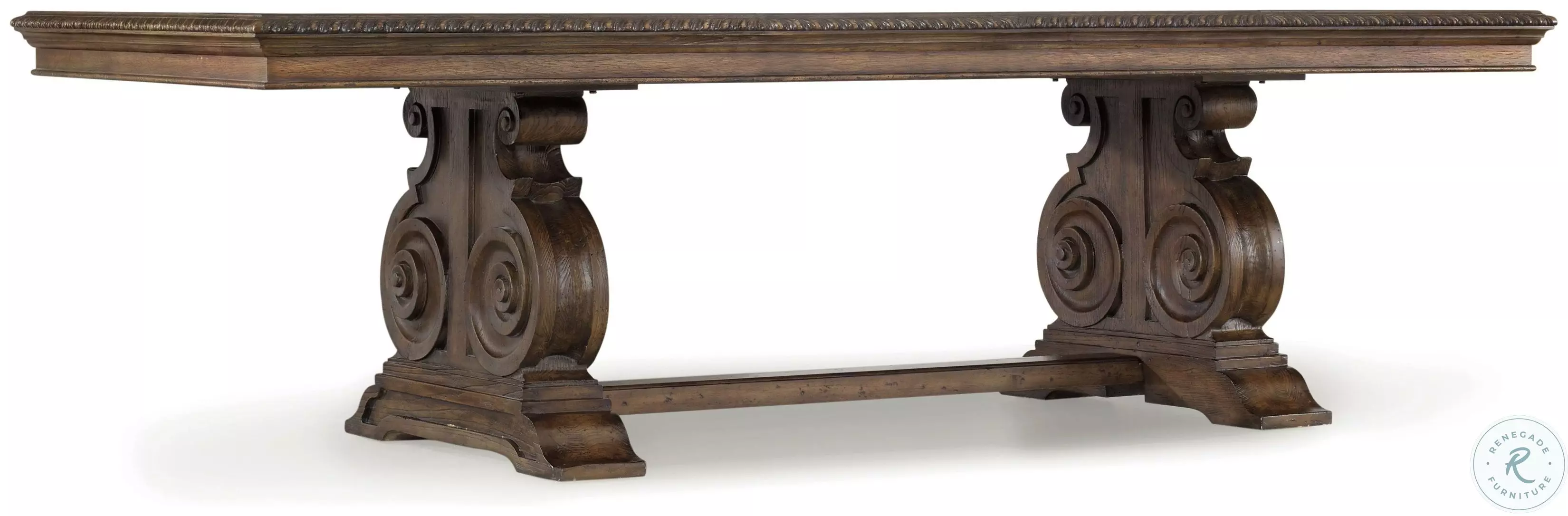 Rhapsody Rustic Walnut Rectangular Dining Table From Home Gallery ...
