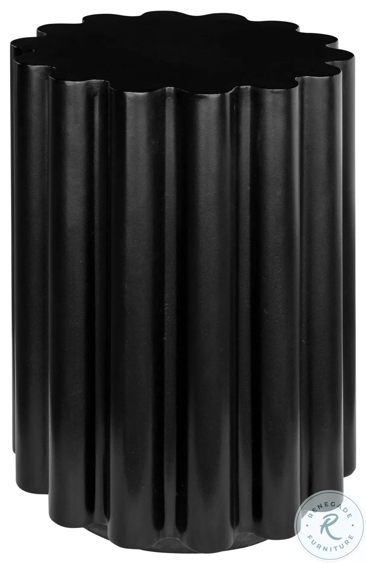 Taffy Black Outdoor Stool From Moes Home | Coleman Furniture