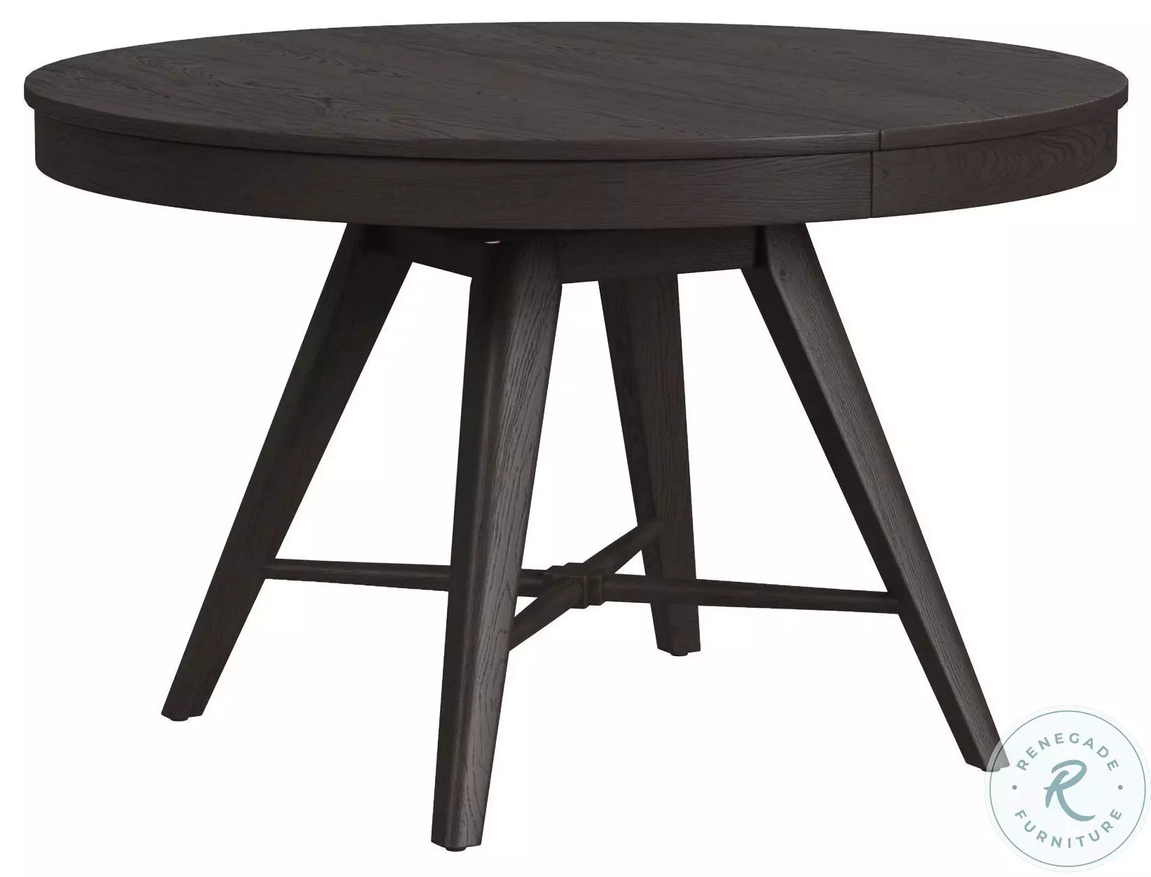 Bayside Black Extendable Round Dining Table From Home Gallery Stores ...