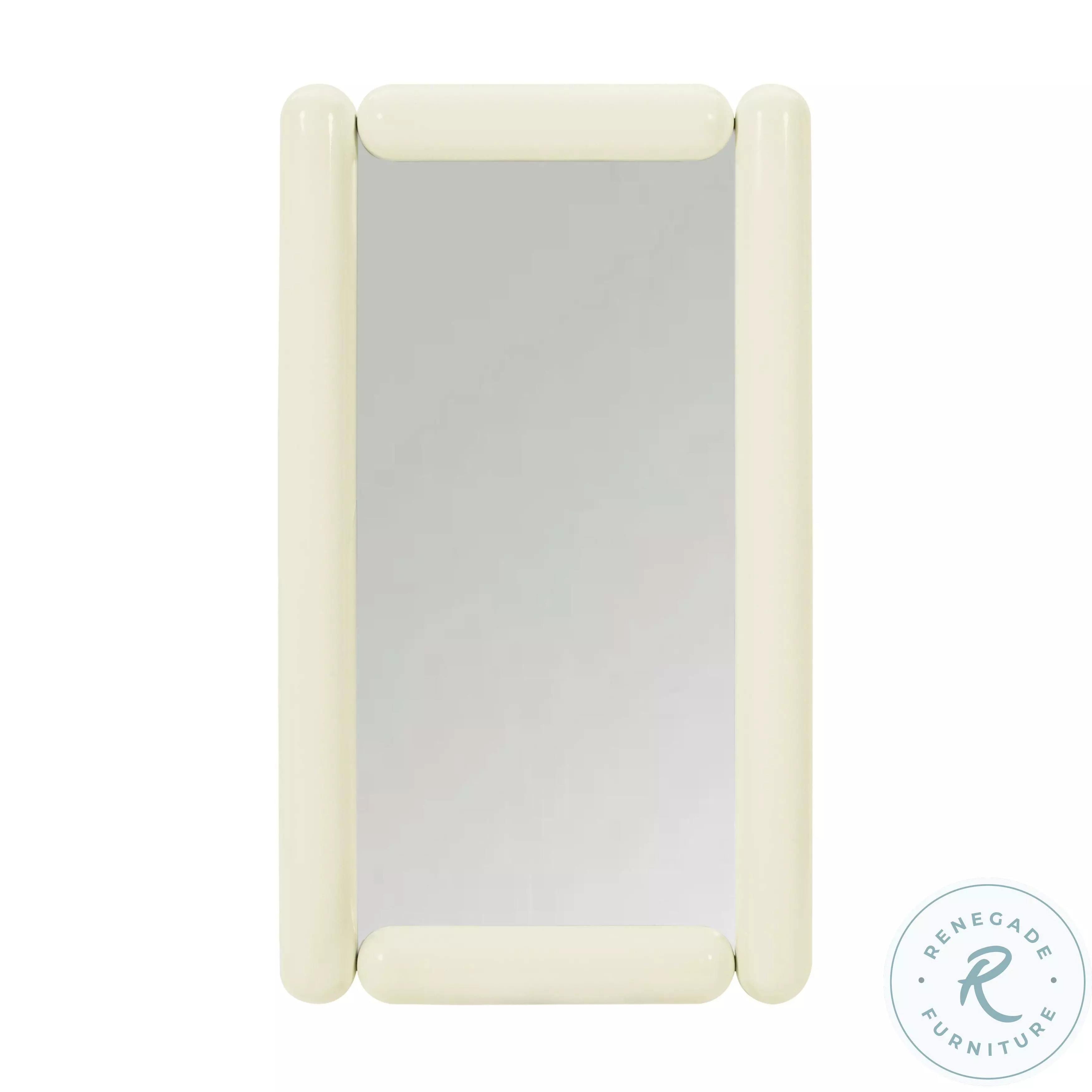 Cozzi Cream Wall Mirror From TOV | Coleman Furniture