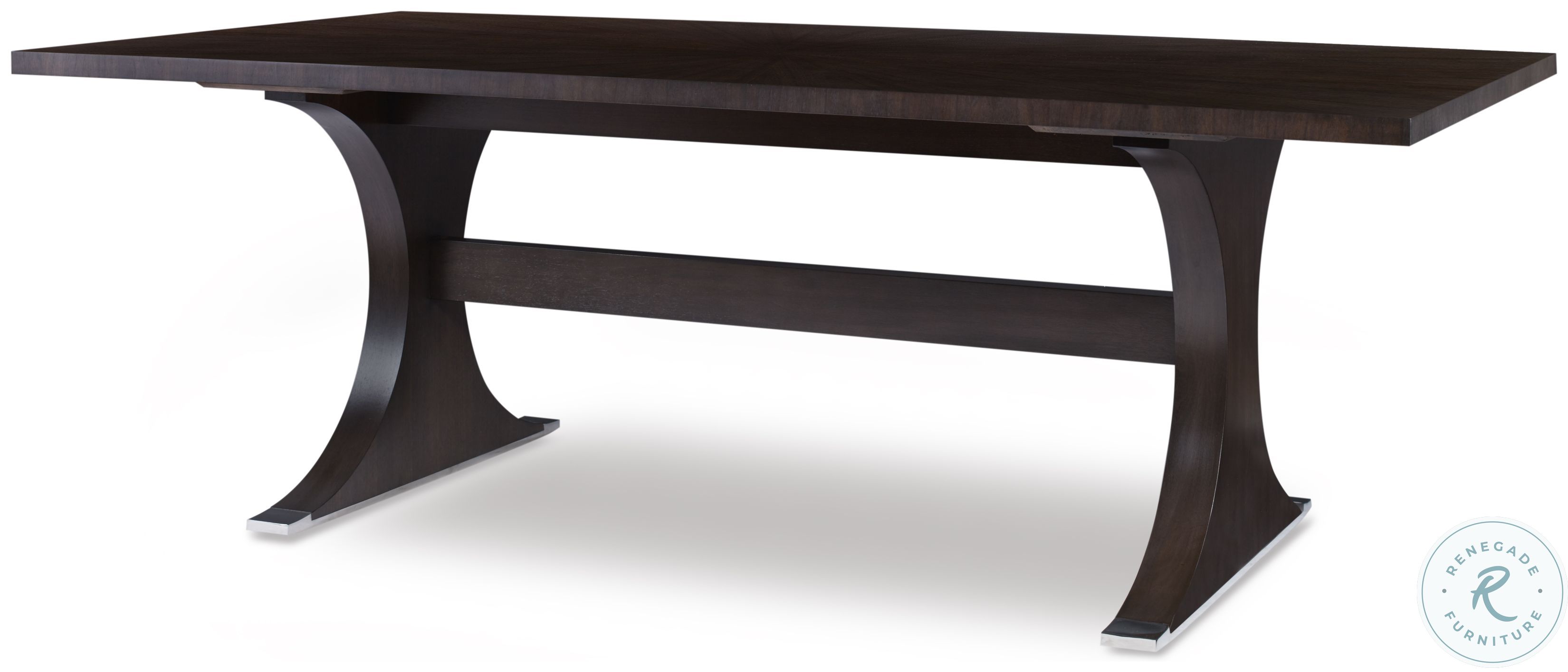 Aria Brownstone 84" Rectangular Dining Table From Century Furniture | Coleman Furniture