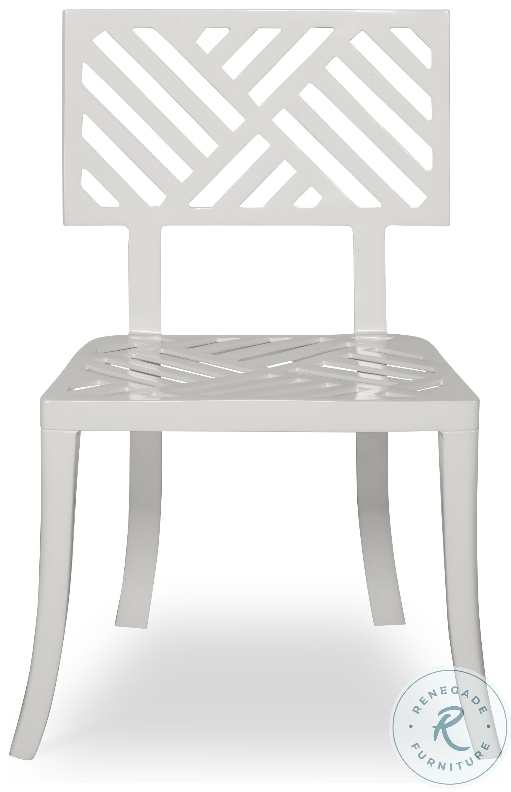 Sloan Cloud White Outdoor Dining Side Chair From Century Furniture ...