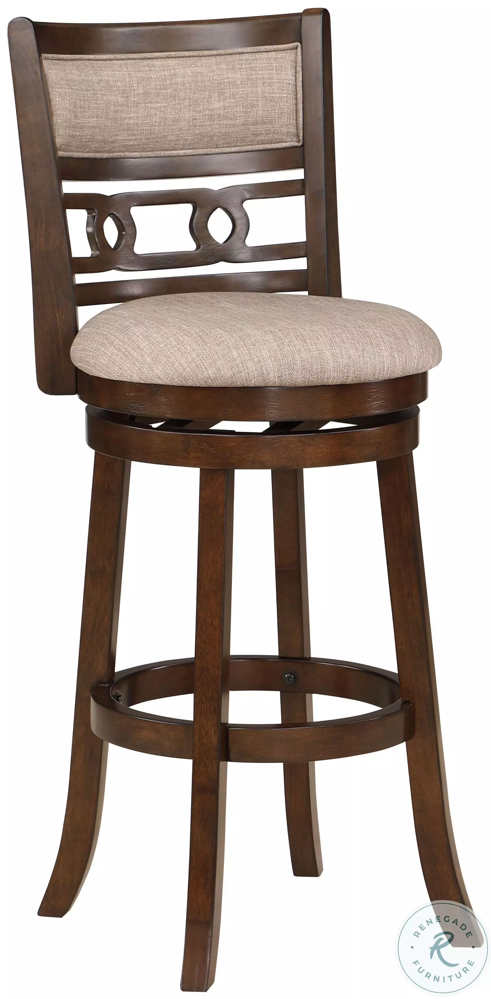 Gia Brown Bar Stool From New Classic | Coleman Furniture