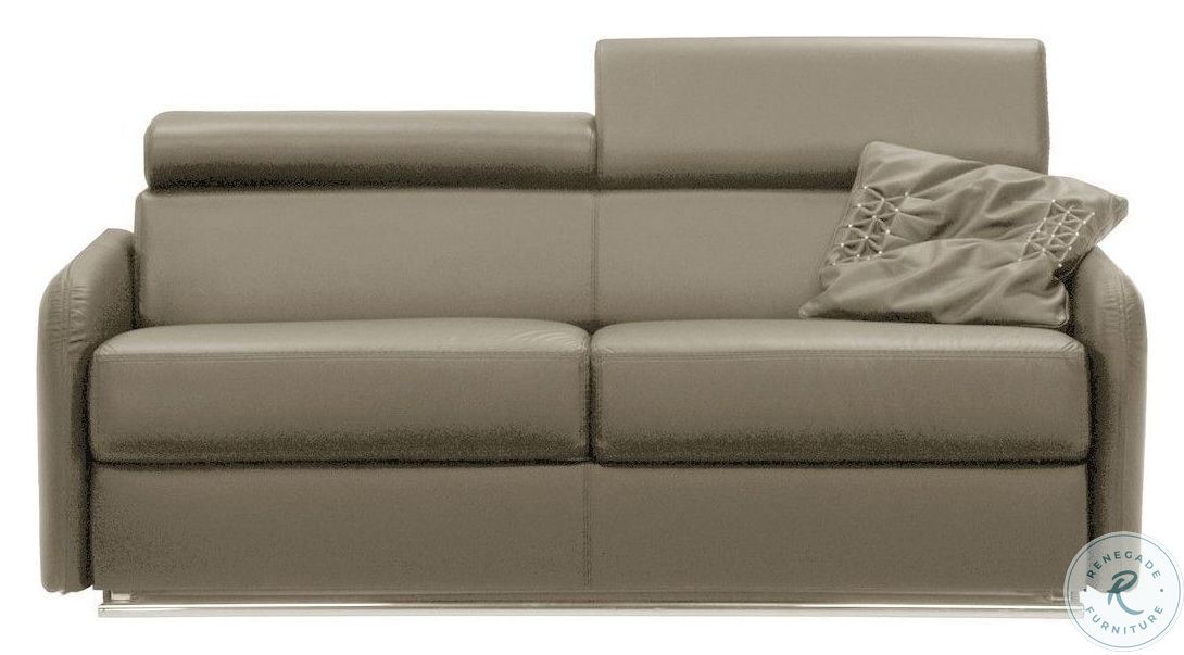 Bellini 3 piece taupe sleeper sectional store