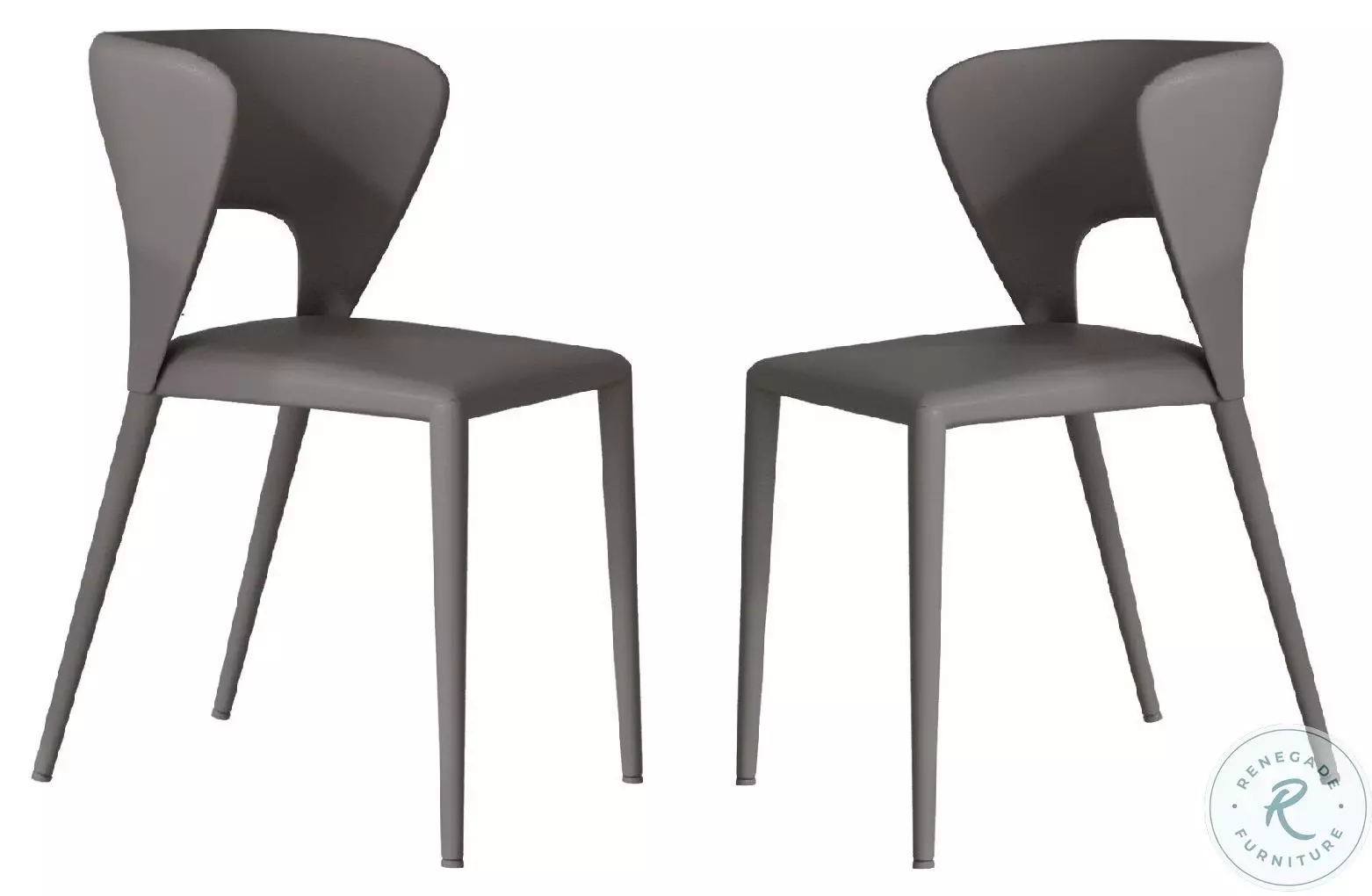 Layla Gray Dining Chair Set Of 2 From Casabianca Home | Home Gallery Stores