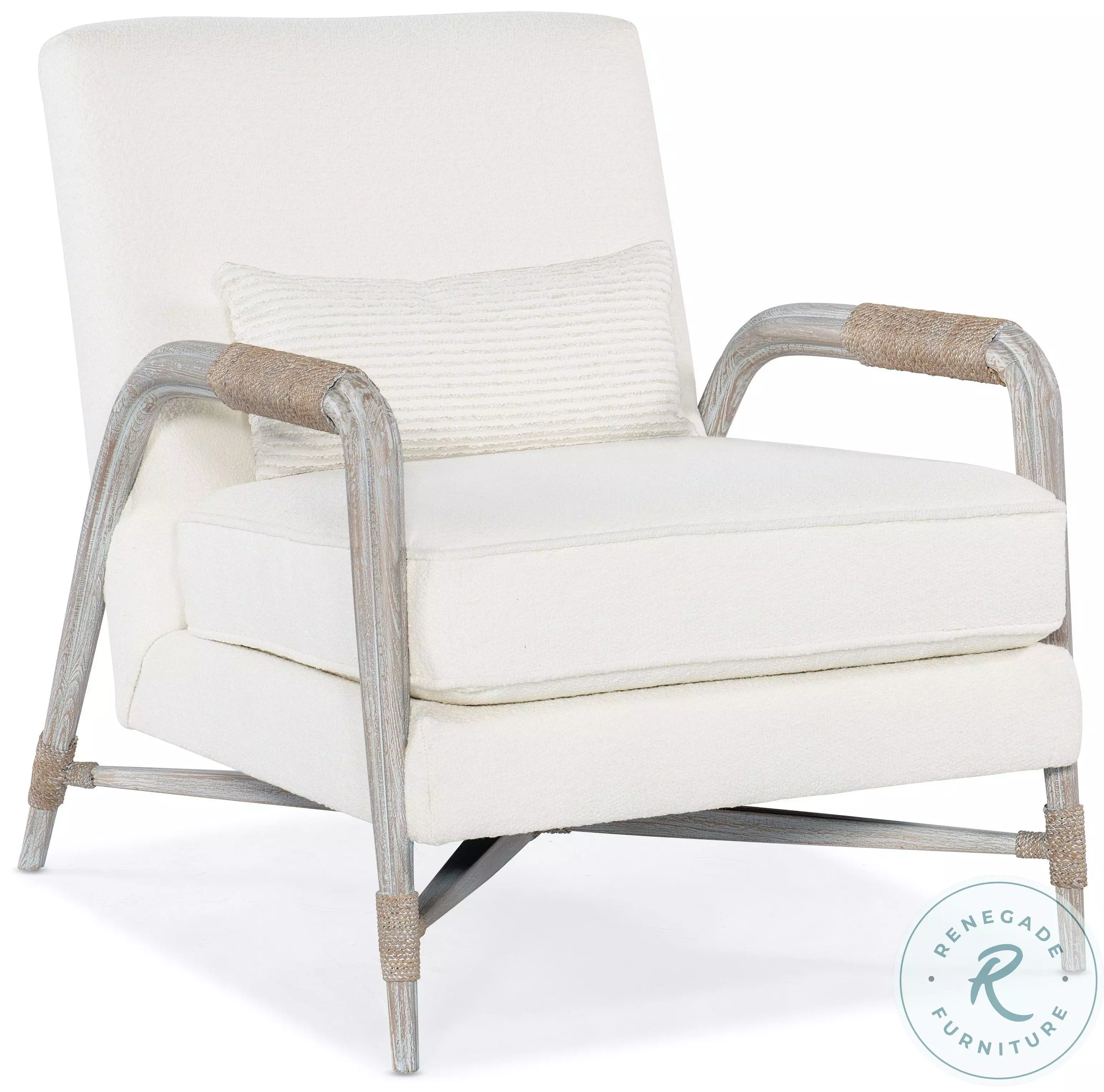 Isla Beige Lounge Chair From Hooker | Coleman Furniture