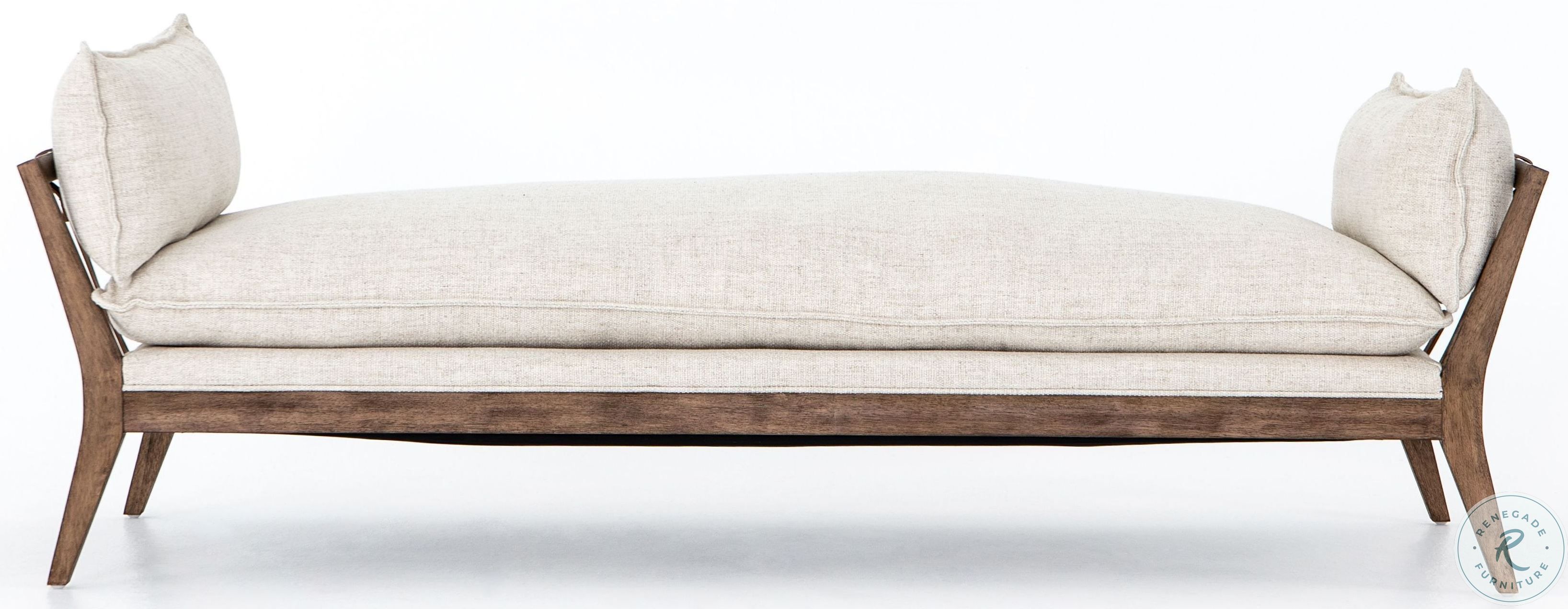 Kerry Thames Cream Chaise from Four Hands | Coleman Furniture