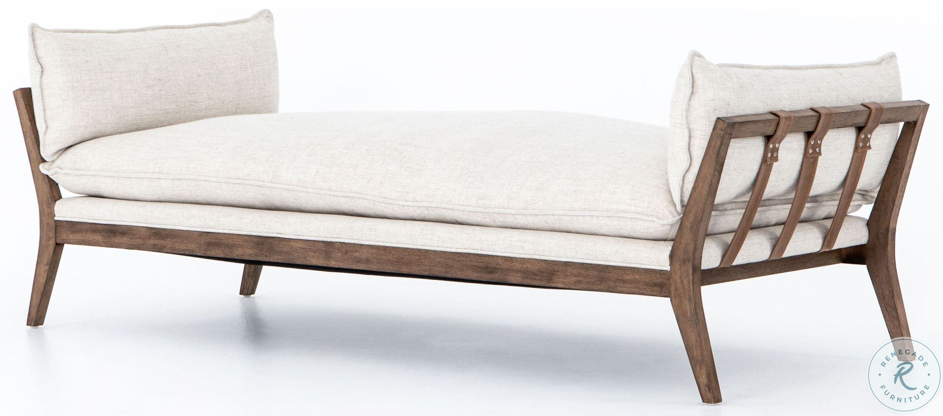 Kerry Thames Cream Chaise from Four Hands | Coleman Furniture