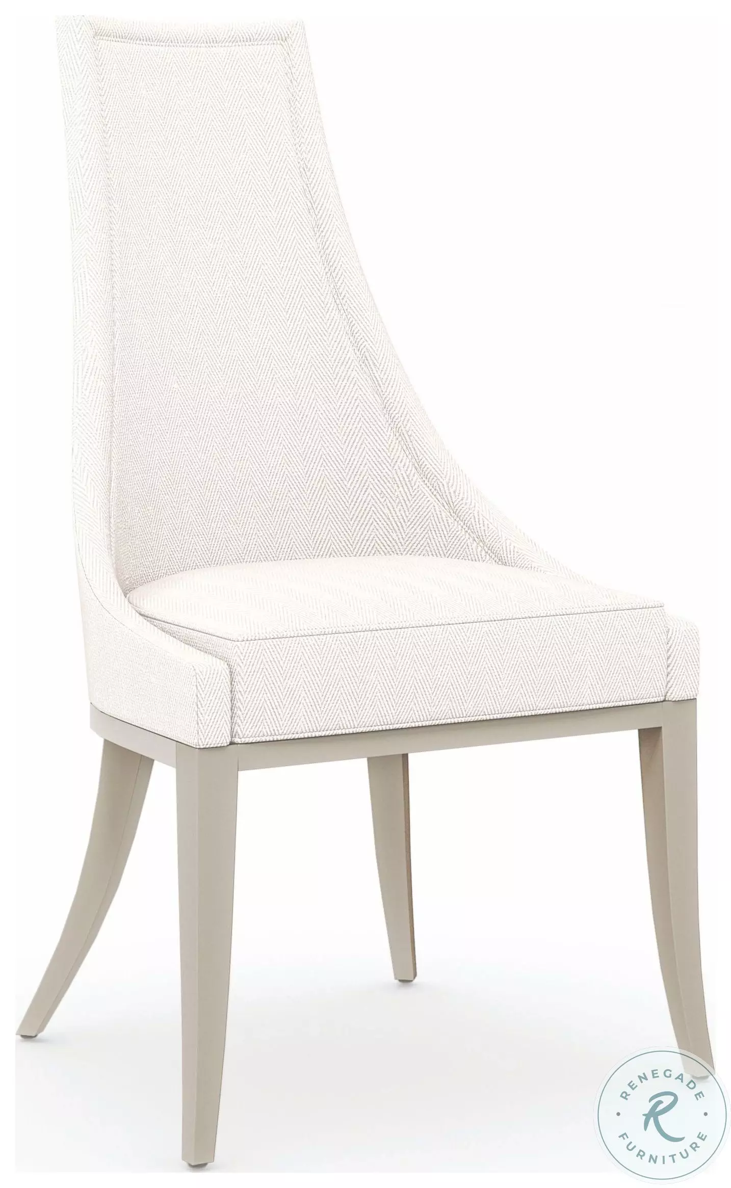 Lofty Request Herringbone Side Chair From Delano Home | Coleman Furniture