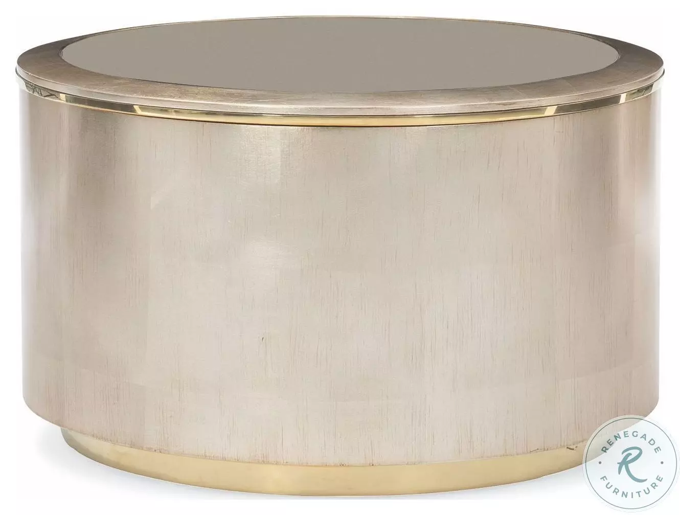 Classic Lobby Auric Large Cocktail Table from Caracole | Coleman Furniture