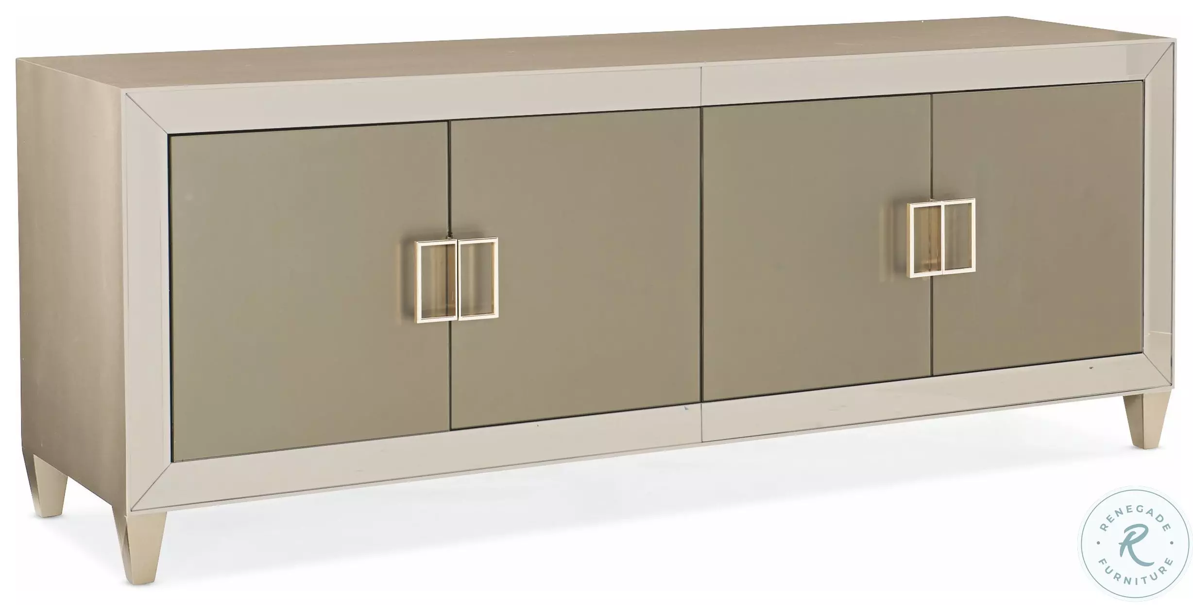 Power Play Golden Shimmer Accent Chest From Delano Home | Coleman Furniture