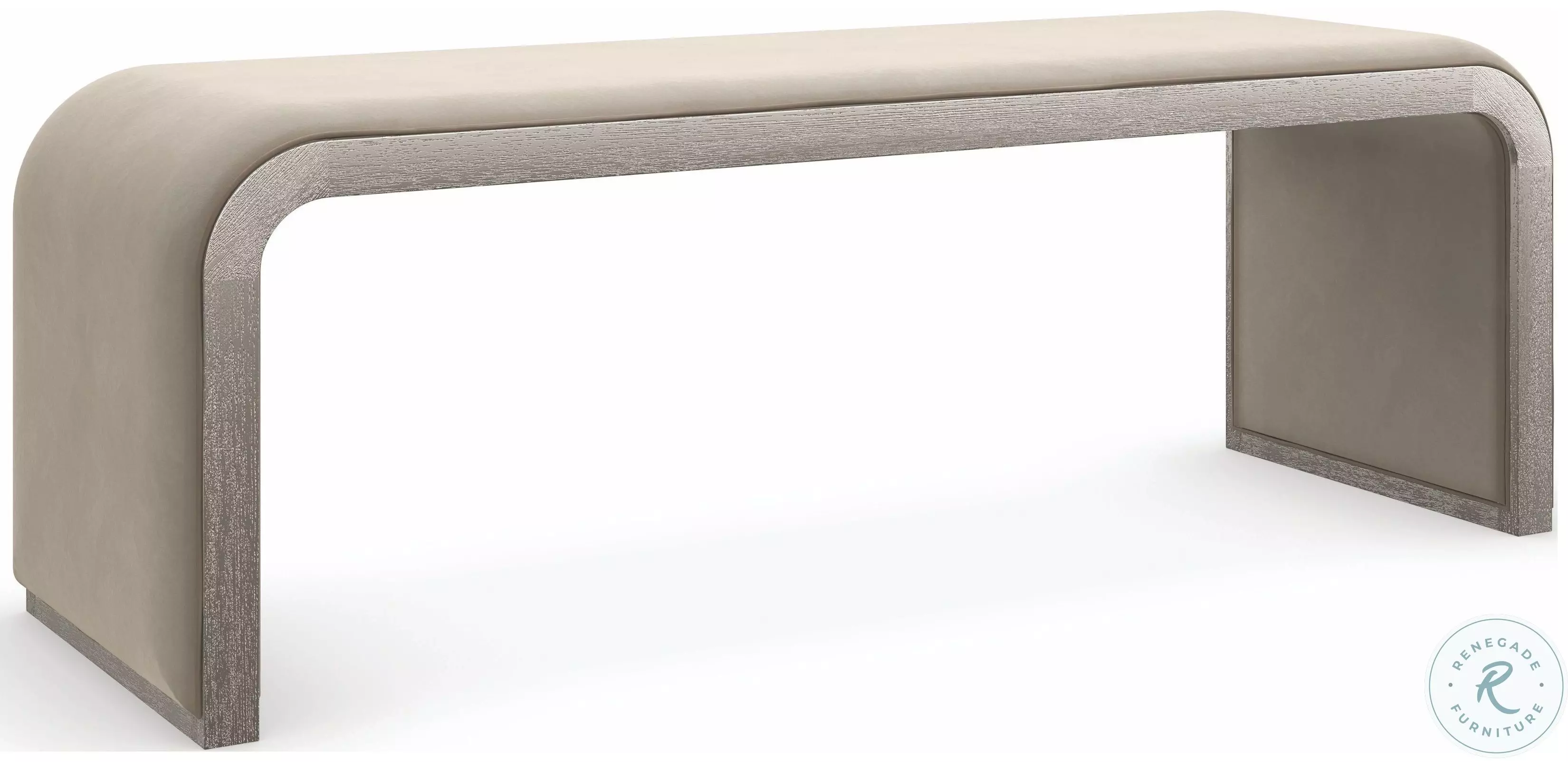Traverse Beige Bench From Caracole | Coleman Furniture