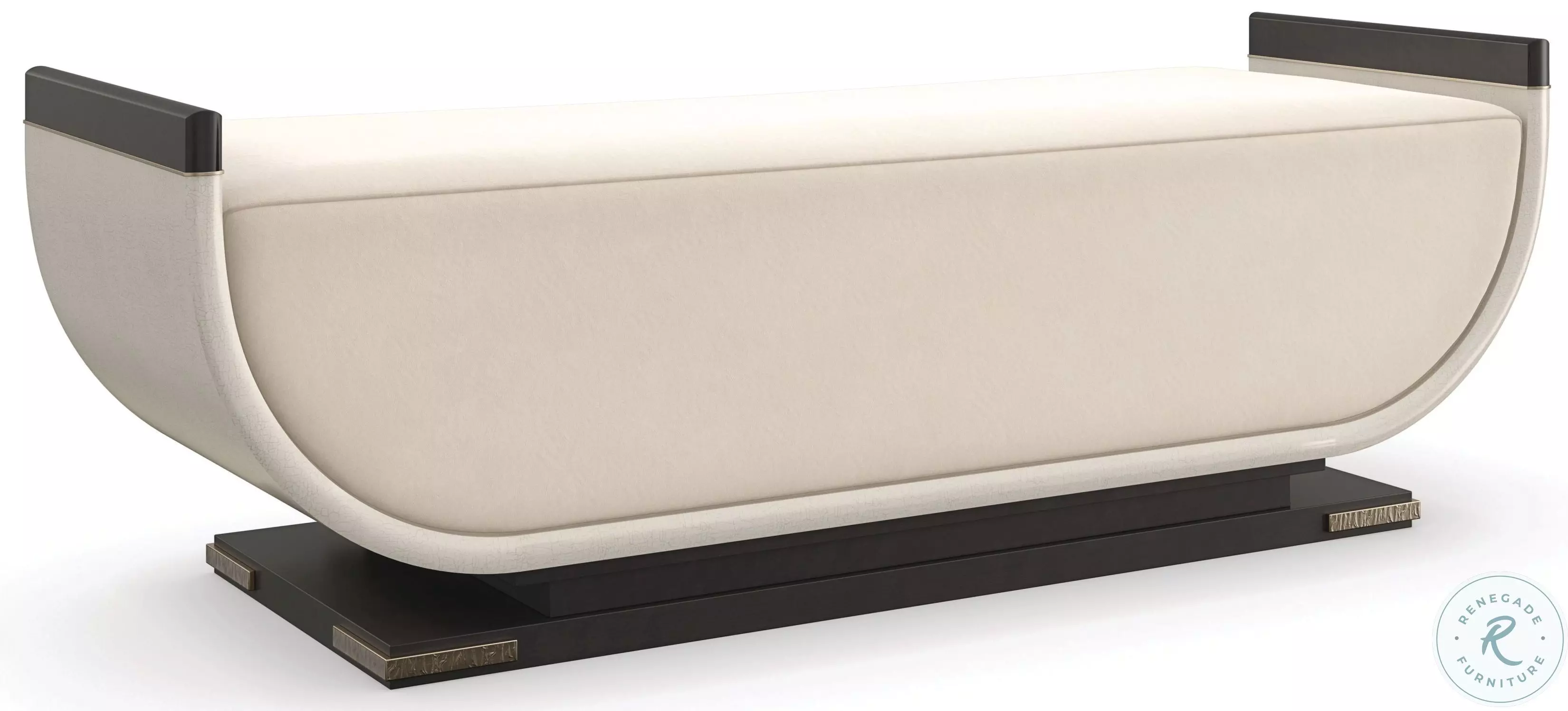 Crete Ivory Bench From Caracole | Coleman Furniture