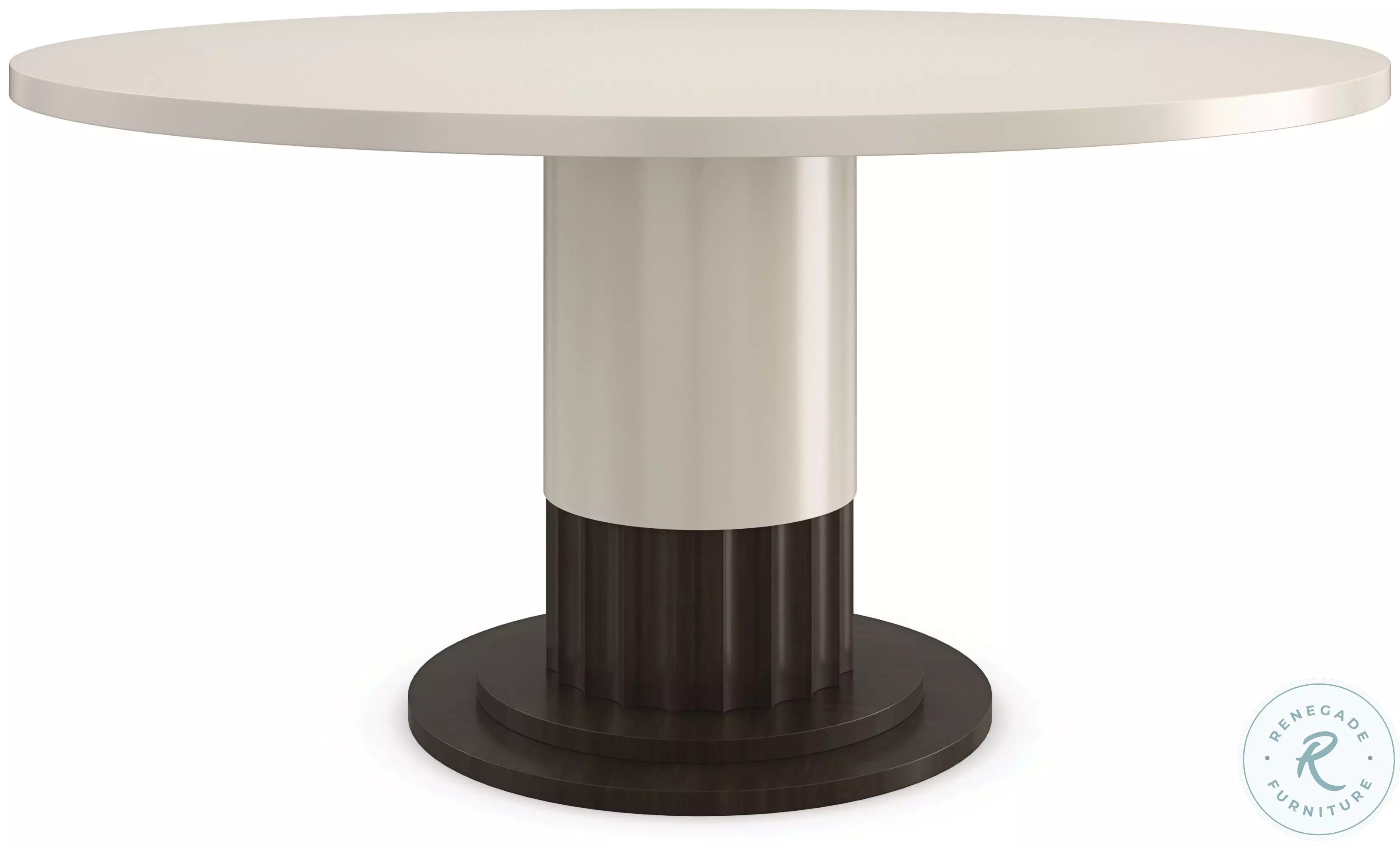 Dorian Ivory And Otter Dining Table From Caracole | Coleman Furniture