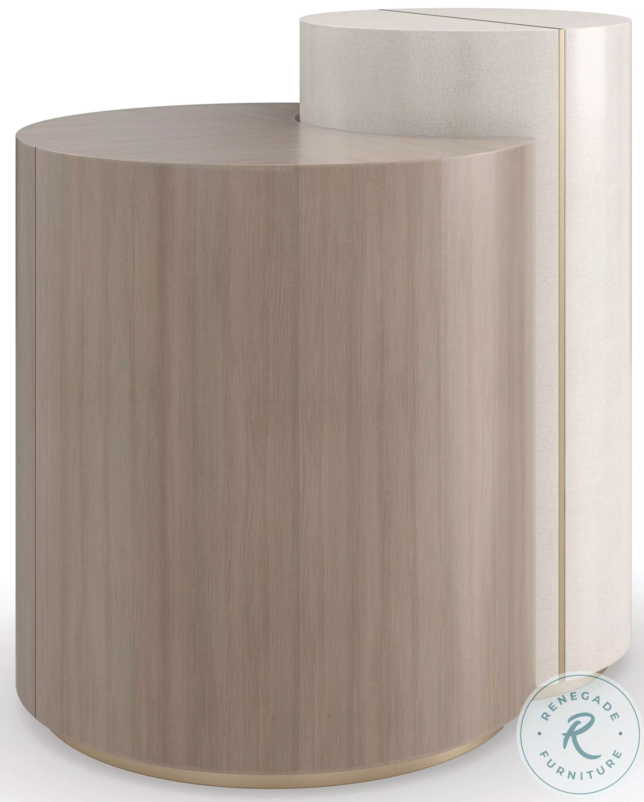 Duality Ivory Craze And Dry Martini End Table Set of 2 From Caracole ...