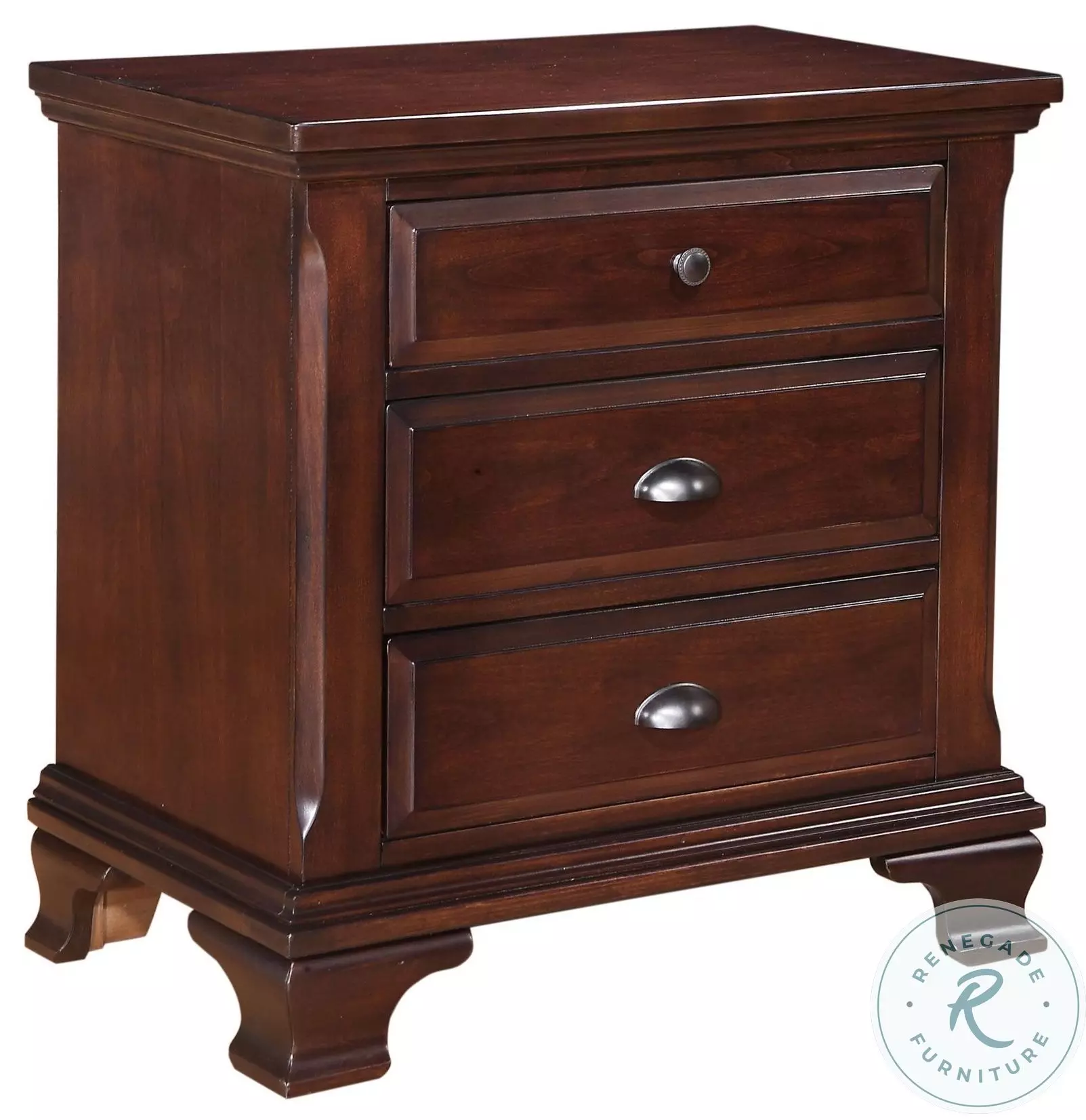 Brinley Cherry Nightstand From Picket House Furnishings | Coleman Furniture