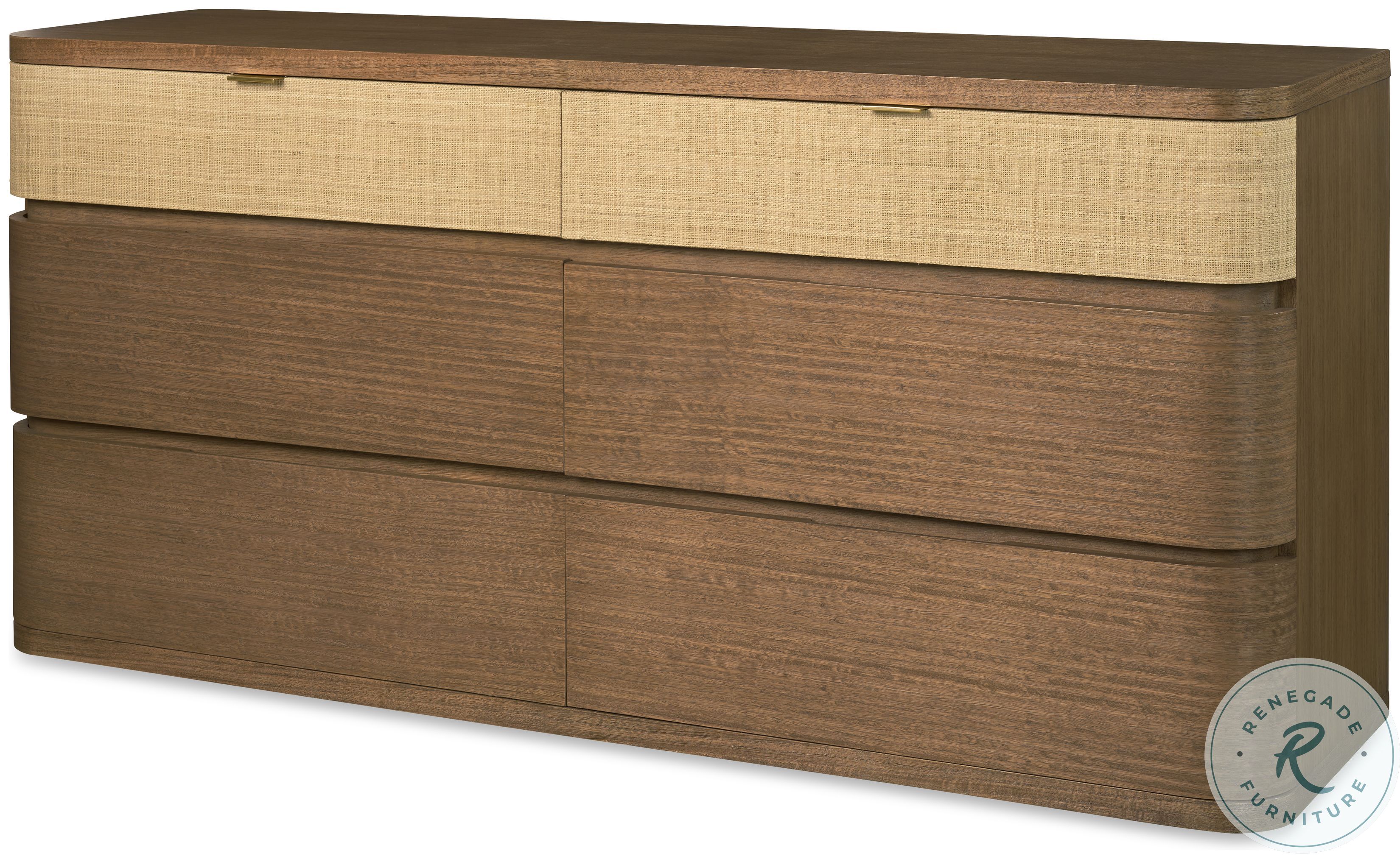 Cruz Warm Natural 6 Drawer Dresser From Century Furniture | Coleman ...