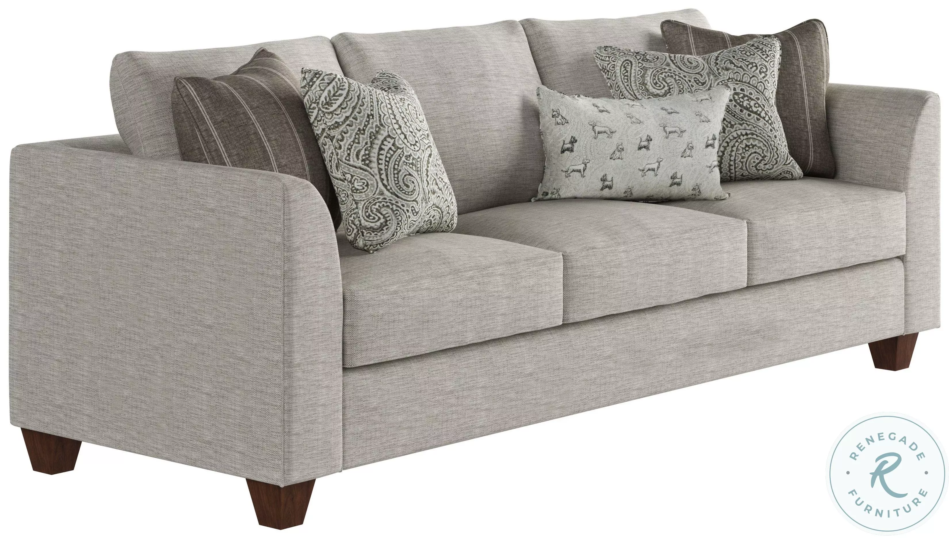Homecoming Stone Sofa From Southern Home Furnishings | Coleman Furniture