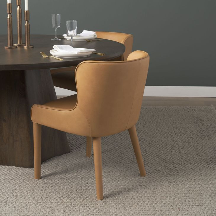 Nolan Tan Upholstered Dining Chair From Mercana Furniture and Decors ...