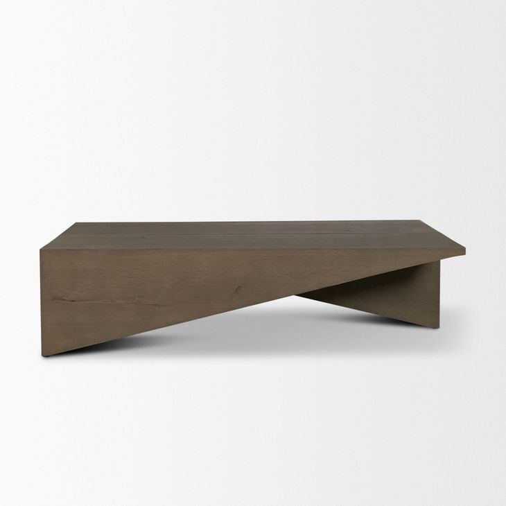 West Mid Dark Brown Rectangular Coffee Table From Mercana Furniture and ...