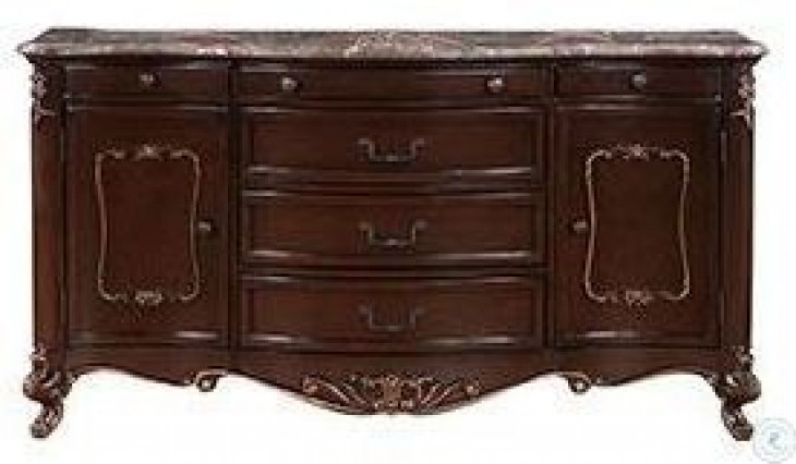 Constantine Cherry Server From New Classic | Coleman Furniture