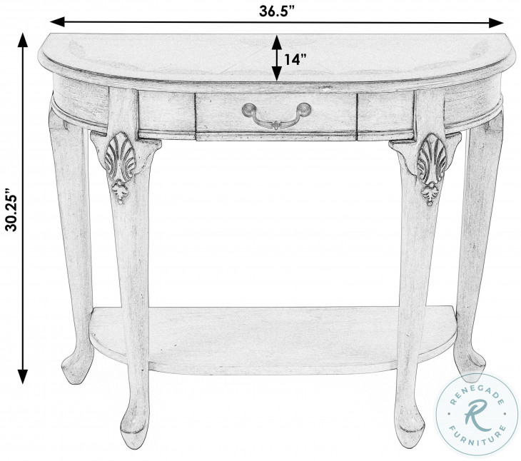 Kimball Antique Beige Console Table From Butler | Coleman Furniture