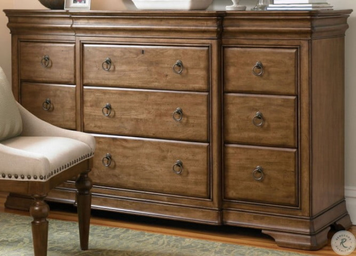 New Lou 12 Drawer Dresser from Universal (71040) | Coleman Furniture