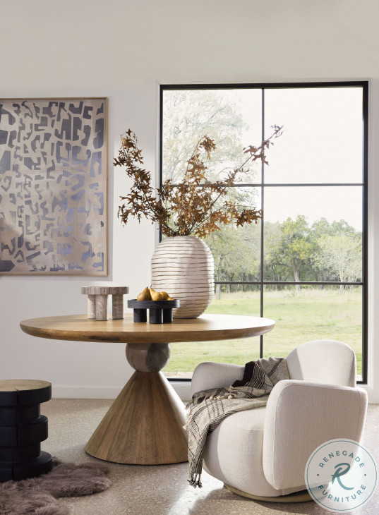 Inez Natural Pine End Table from Four Hands | Coleman Furniture