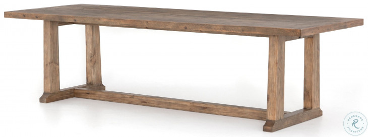 Otto Honey Pine 110" Dining Table from Four Hands | Coleman Furniture