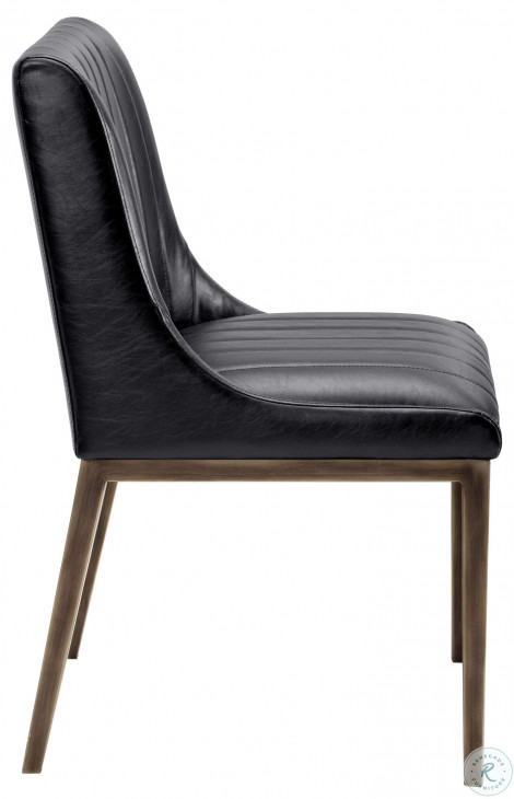 Halden Vintage Black Dining Chair Set of 2 from Sunpan - Available at a ...