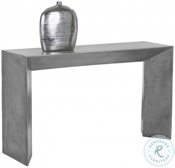 Nomad Gray Console Table From Sunpan | Coleman Furniture