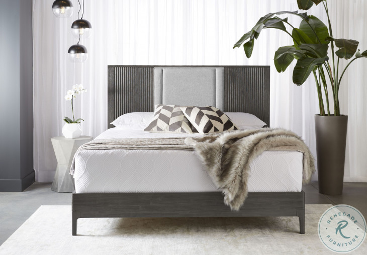 Prism Gray And Black End Table From Sunpan | Coleman Furniture