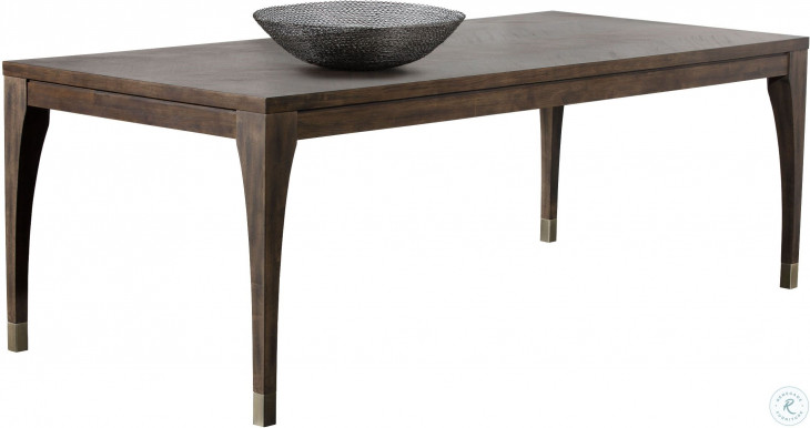 Zenn Greyson Antique Brass Dining Table | HomeGalleryStores.com | 102397