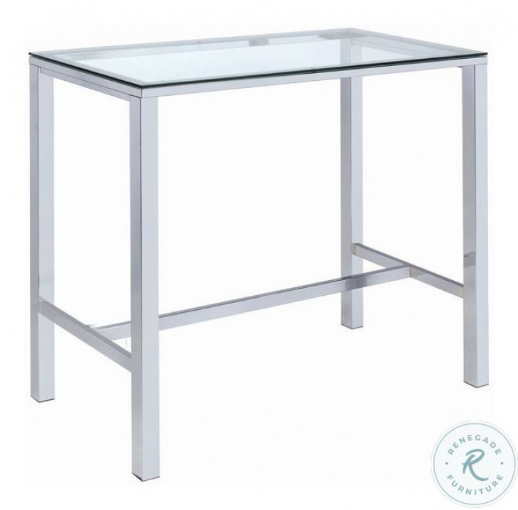 104873 Chrome Bar Room Set from Coaster | Coleman Furniture