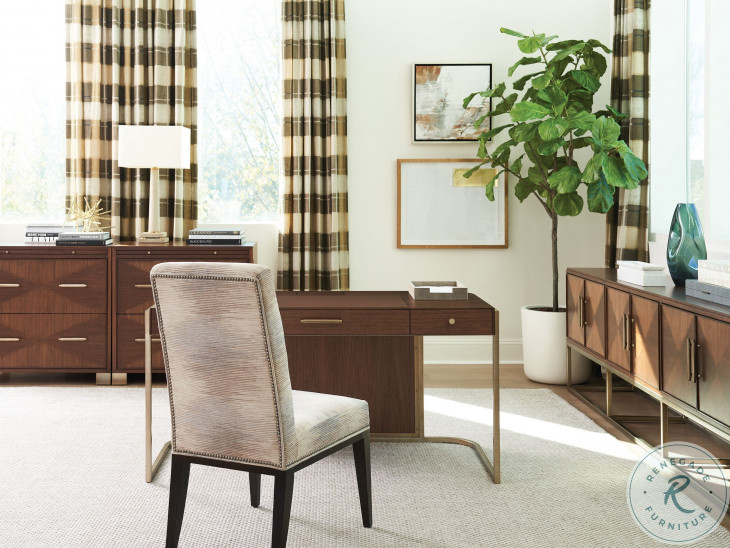 Studio Designs Dark Walnut Cameron Long Media Console From Sligh ...