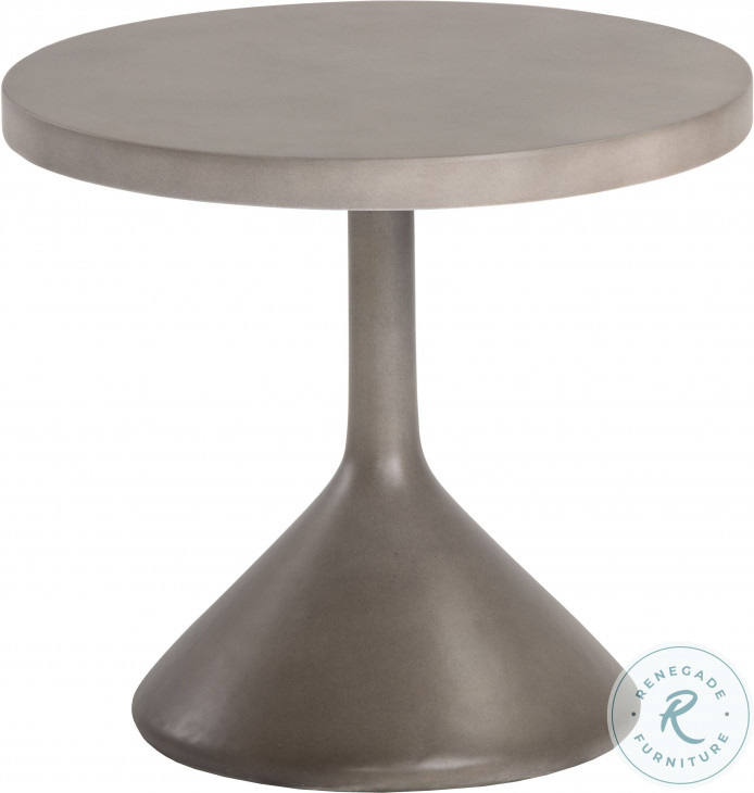 Solterra Adonis Gray Occasional Table Set from Sunpan | Coleman Furniture