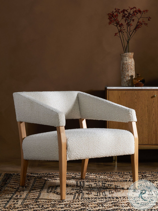 Gary Knoll Natural Club Chair from Four Hands | Coleman Furniture