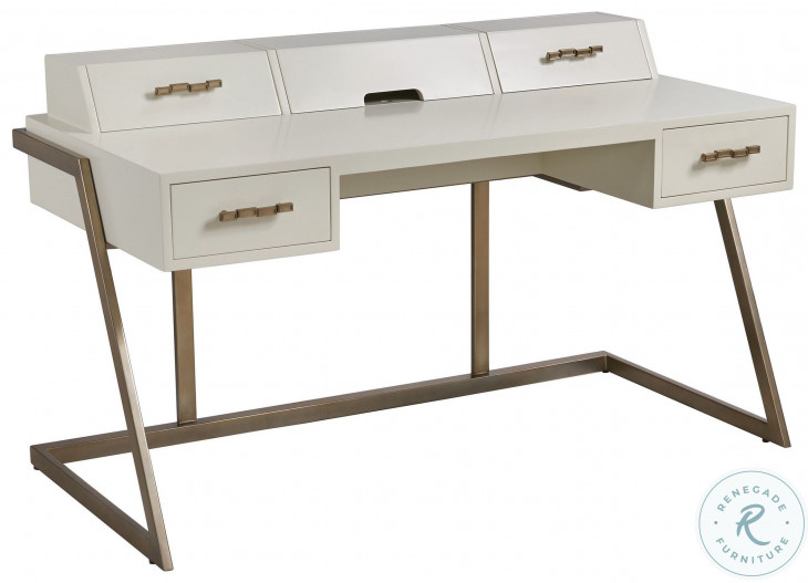 Studio Designs Smooth Ivory Langley Writing Desk From Sligh | Coleman ...