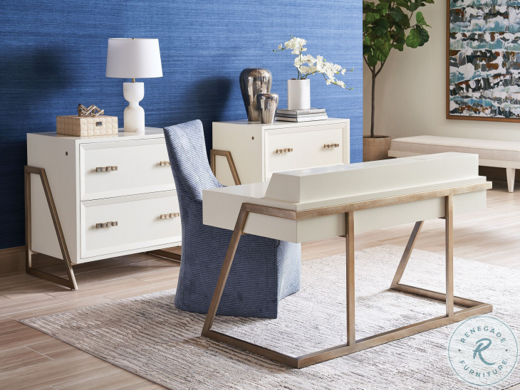 Studio Designs Smooth Ivory Langley File Cabinet From Sligh | Coleman ...