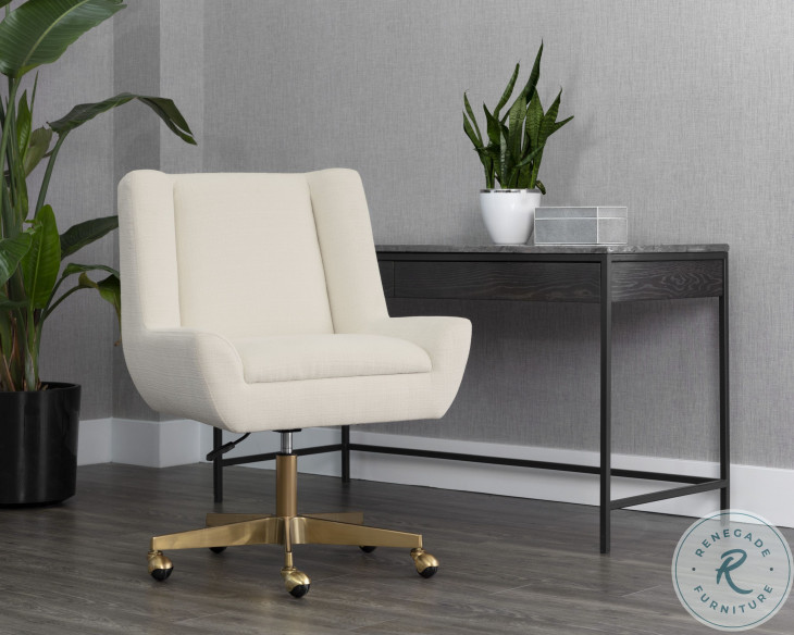 Mirian Zenith Alabaster Office Chair From Home Gallery Stores | Home ...
