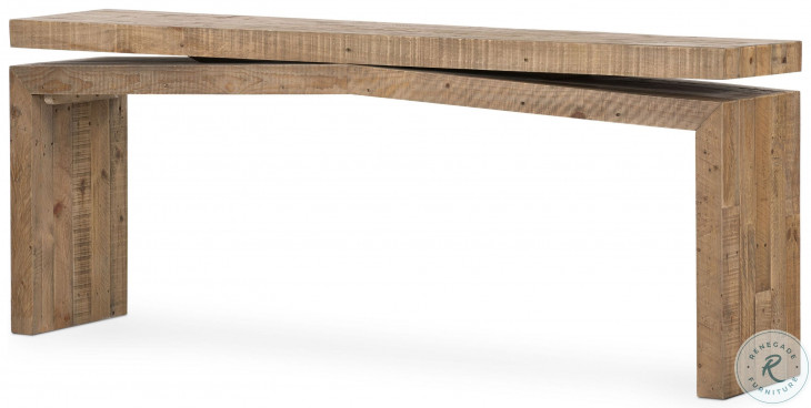 Matthes Sierra Rustic Nat Console Table from Four Hands | Coleman Furniture