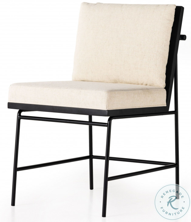 Crete Savile and Cream Flax Dining Chair from Four Hands | Coleman ...