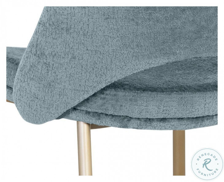 Radella Bergen French Blue Counter Height Stool From Sunpan | Coleman ...