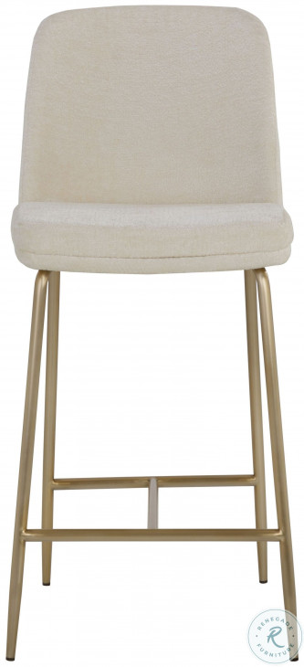 Zeke Bergen Ivory Counter Height Stool From Sunpan | Coleman Furniture