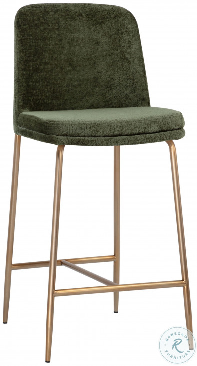 Zeke Bergen Olive Counter Height Stool From Sunpan | Coleman Furniture