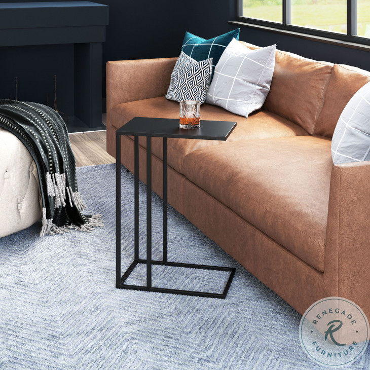 Atom Black Side Table From Zuo | Coleman Furniture