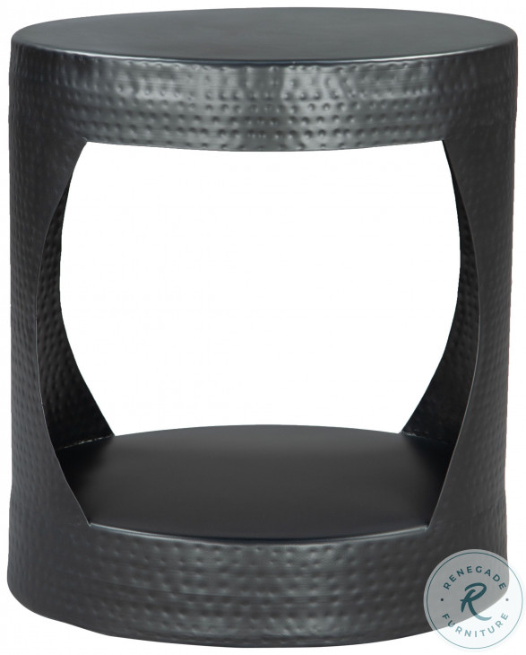 Nuuk Black Side Table From Zuo | Coleman Furniture