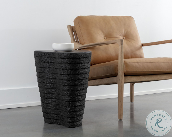 Mojave Black End Table From Sunpan | Coleman Furniture