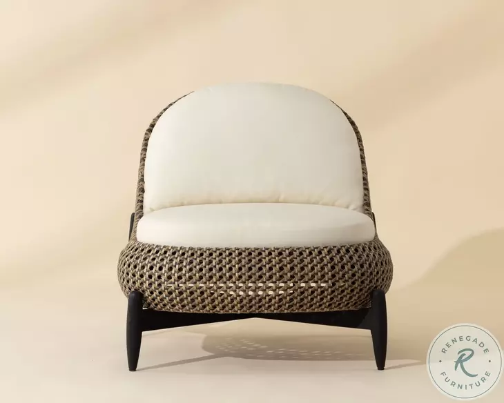 Cavelle Stinson Cream Lounge Chair From Artisan's Nook | Coleman Furniture